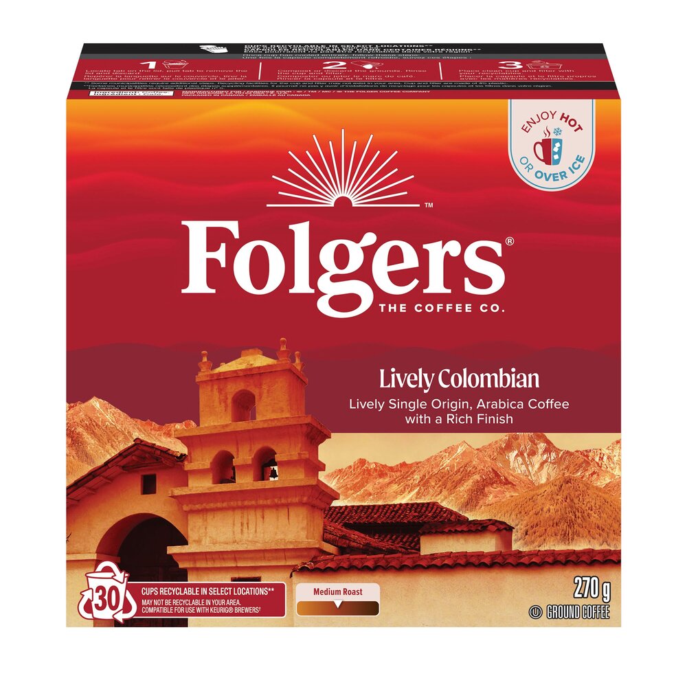 folgers coffee colombian